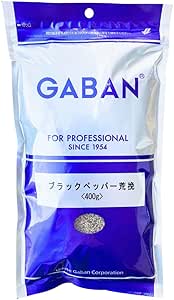 Amazon | GABAN ギャバン ブラックペッパー 荒挽き 400g アラビキ | Generic | コショウ 通販