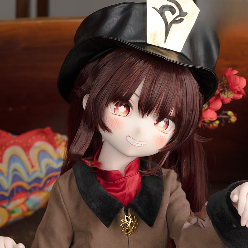 Amazon.com: Mozu Hutao 1/2 Female Seamless Genshin Impact Action Figures Full Silicone Material ...