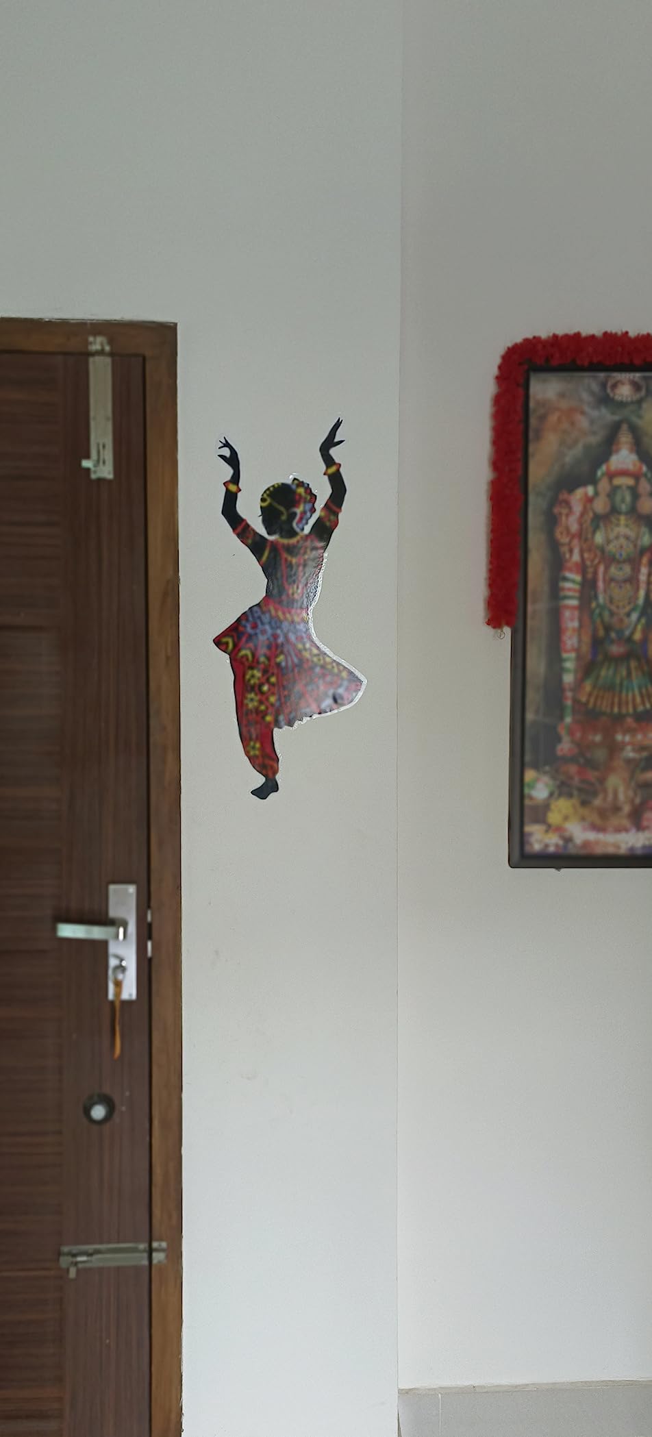 Rangoli Large Modern Art Wall Sticker Mullticolor Vinyl Sticker 40cm or ...
