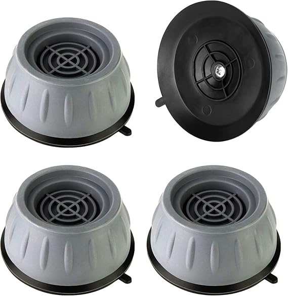 Lot de 4 Patins Anti Vibration pour machine à laver, Tapis Pieds ...