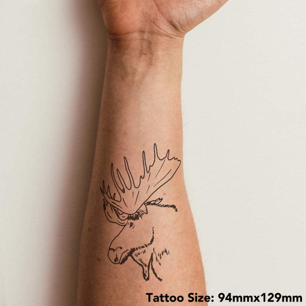 Moose Head Tattoo Spencer Harrington On Instagram: “Super Stoked
