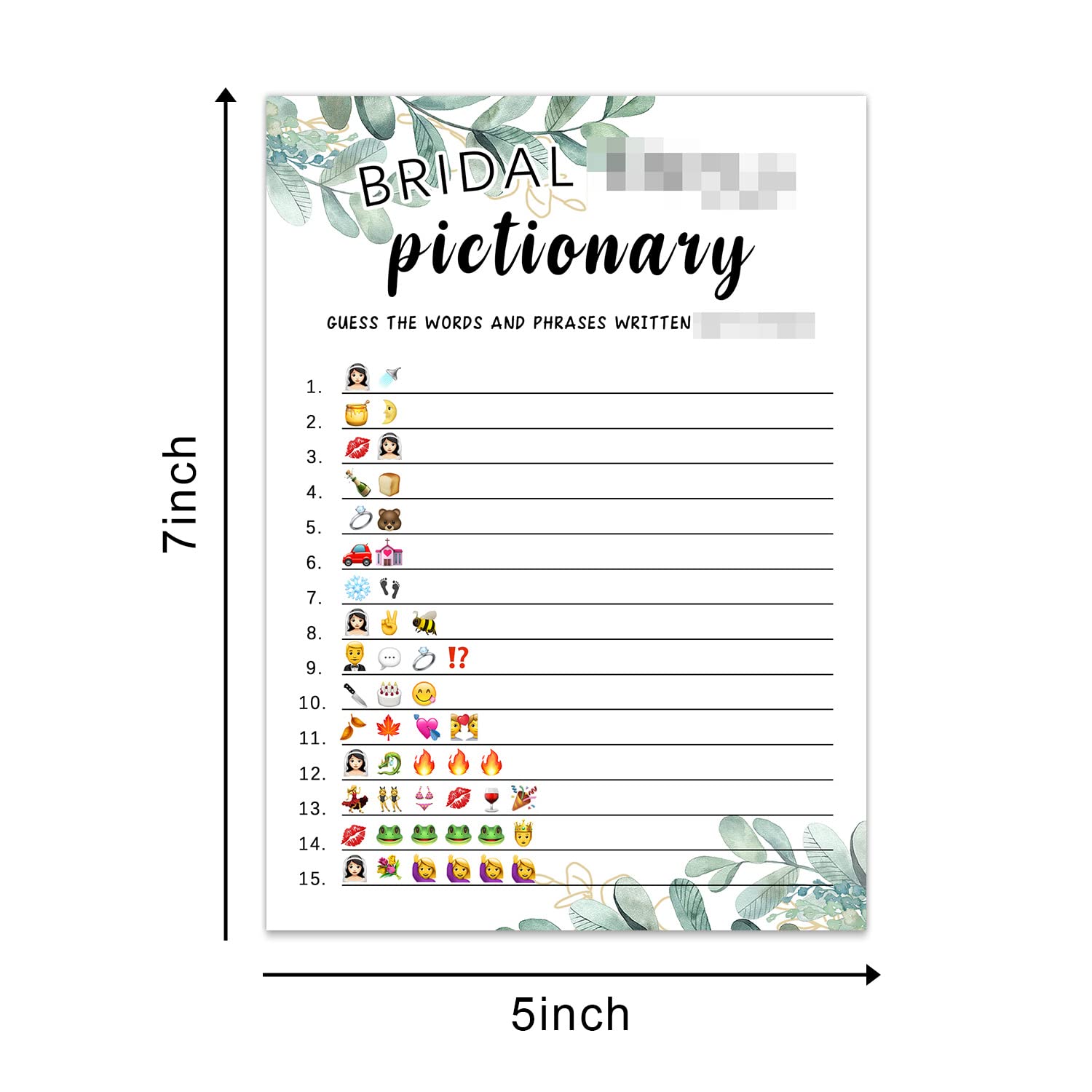 Wedding Shower Pictionary Words Free Printable Baby Shower Emoji