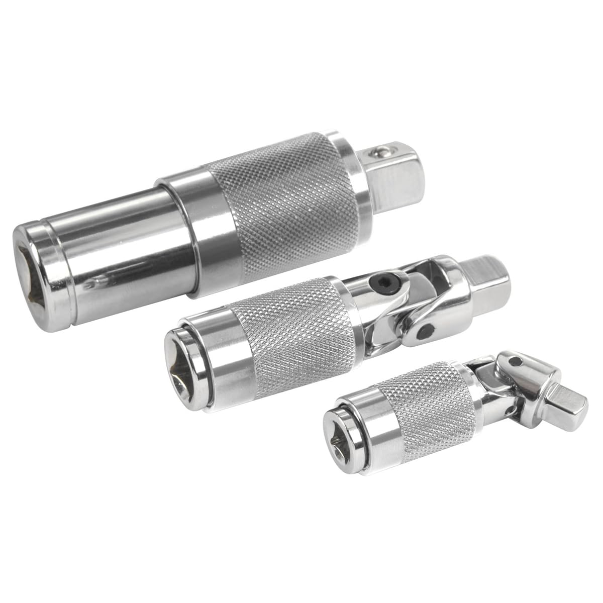 Amazon.com: Steelman Chrome 3-Piece Locking Swivel Adapter Set ...