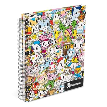 Amazon.com: tokidoki Sketchbook with Spiral Hardcover Blank Sketch Book ...