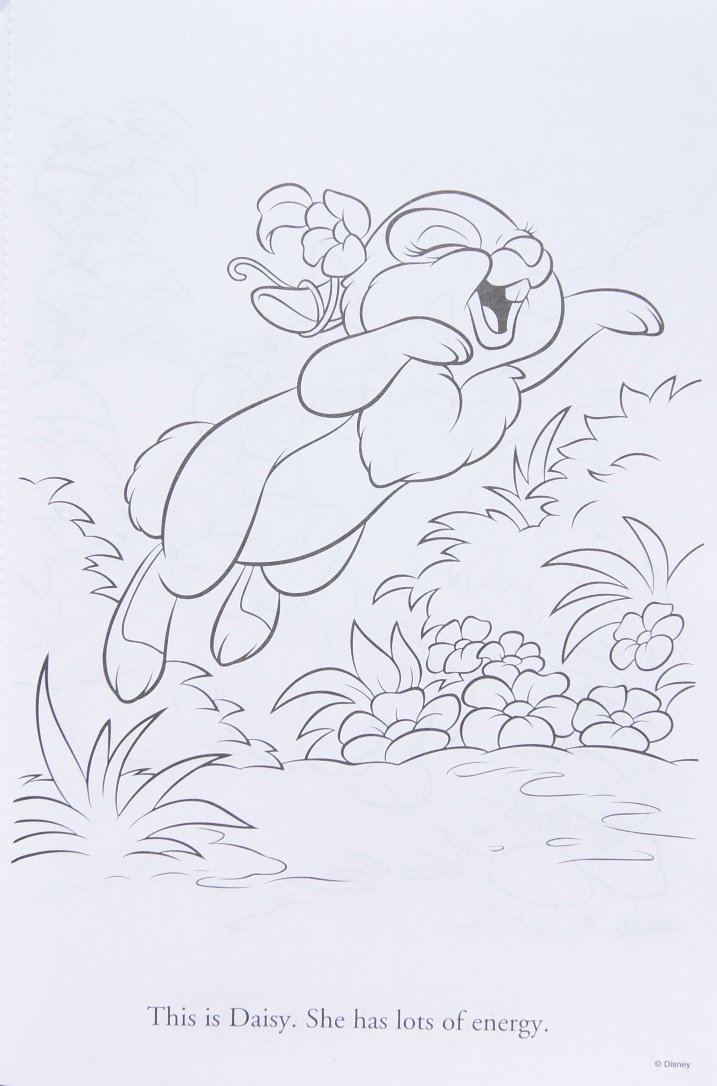 thumper bunny coloring pages