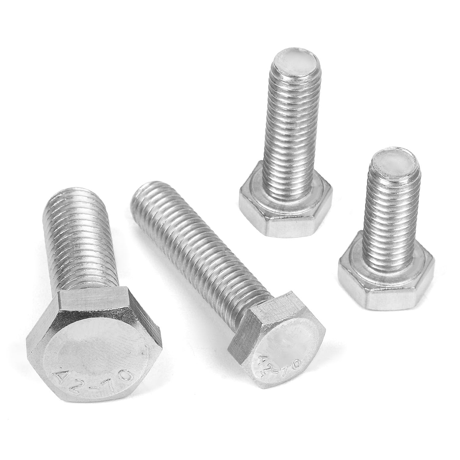 Snapklik.com : 20 PCS M6 X 35mm Hex Head Screw Bolt, External Hex Drive ...