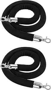 Amazon.com: Stanchion Rope Queue Line Barrier Rope Barriers with Hook ...