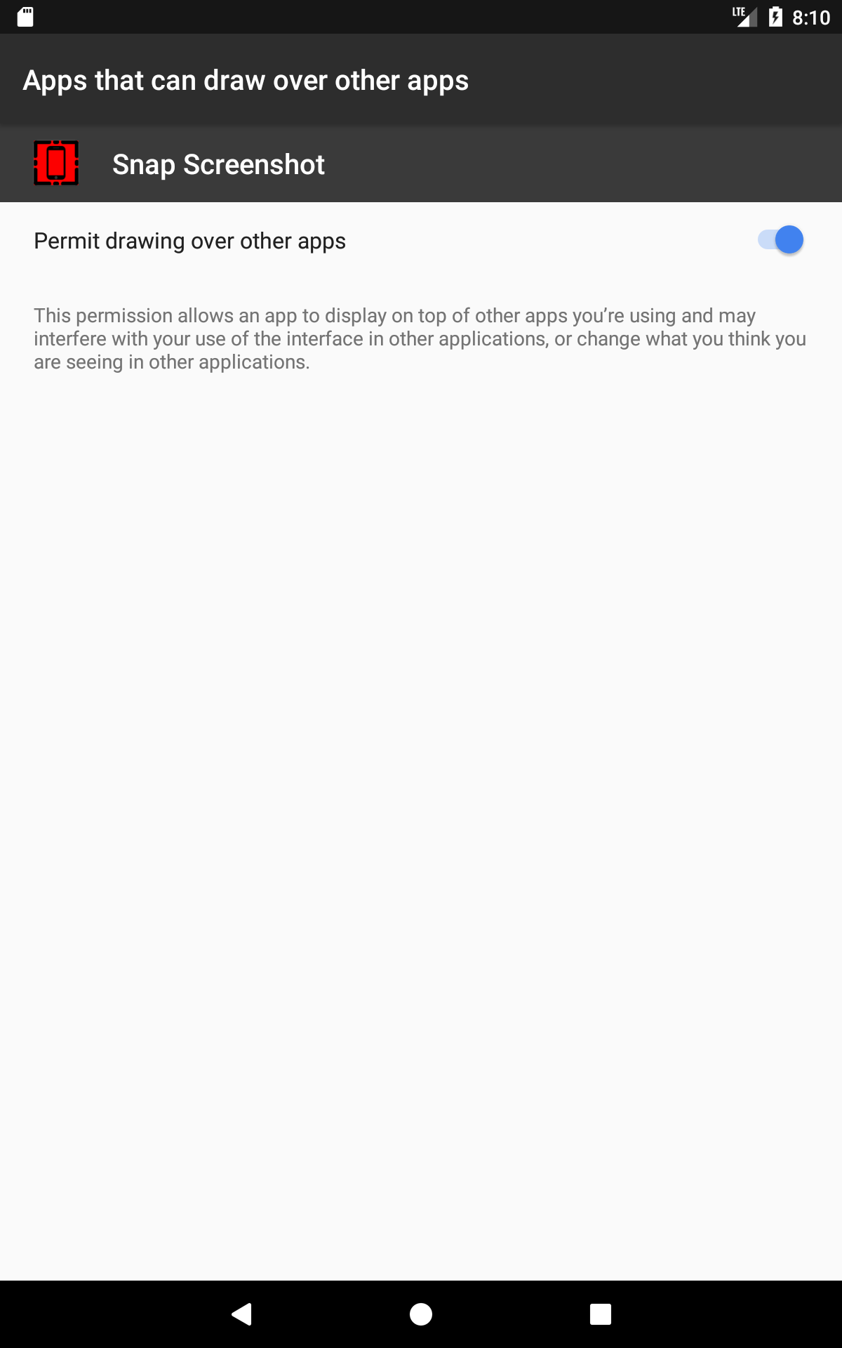 Snap Screenshot - App on Amazon Appstore