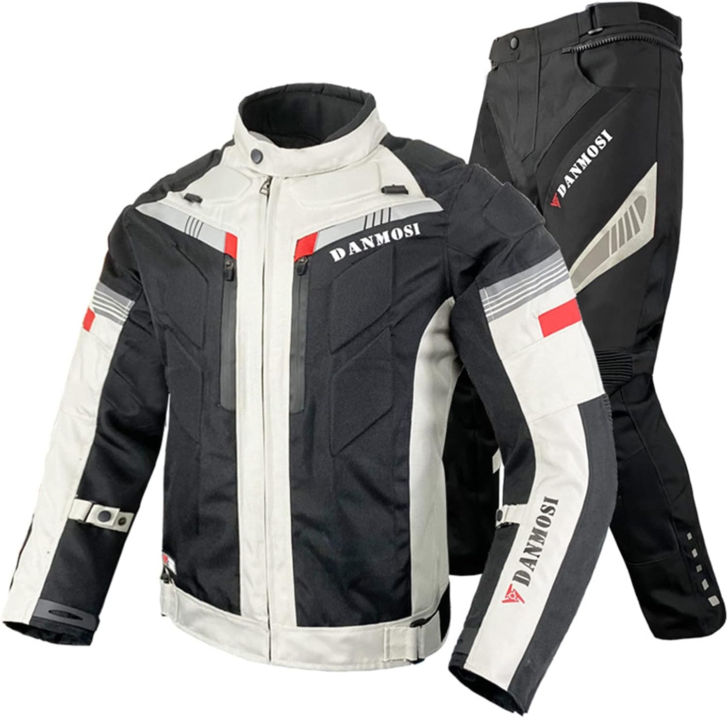 Motorrad Kleidung Herren 2 Teilig, Motorradkombi mit Protektoren ...