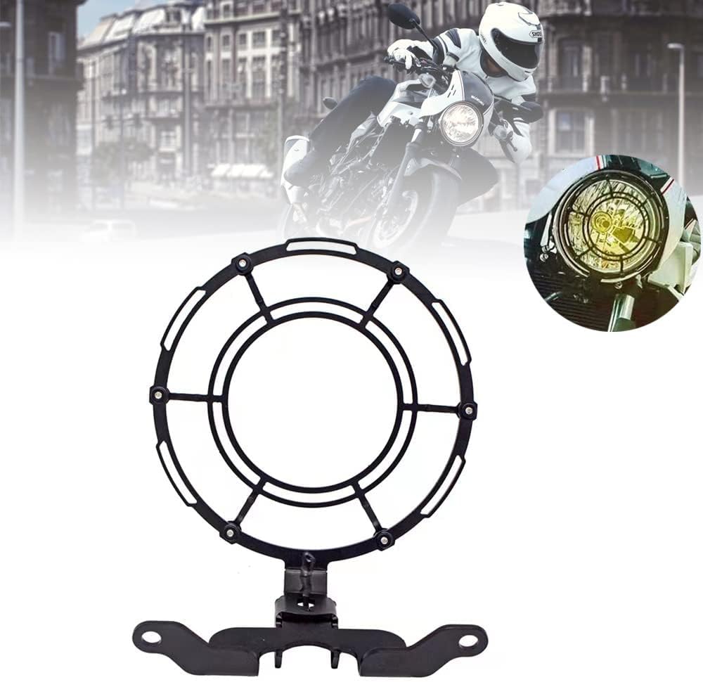 Amazon | ForスズキSV650 SV650 SV650 2020モーターサイクルヘッドライトプロテクターヘッドライト保護メッシュ ...