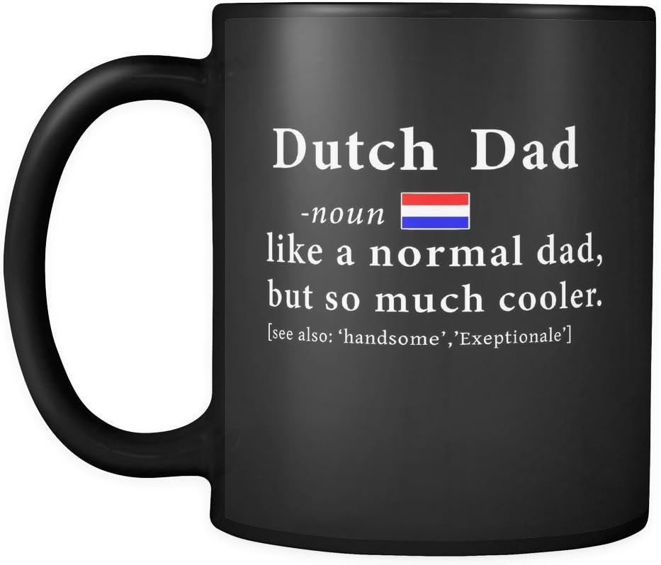 Amazon.com: Dutch Dad Definition Fathers Day Gift Flag - Dutch Pride ...