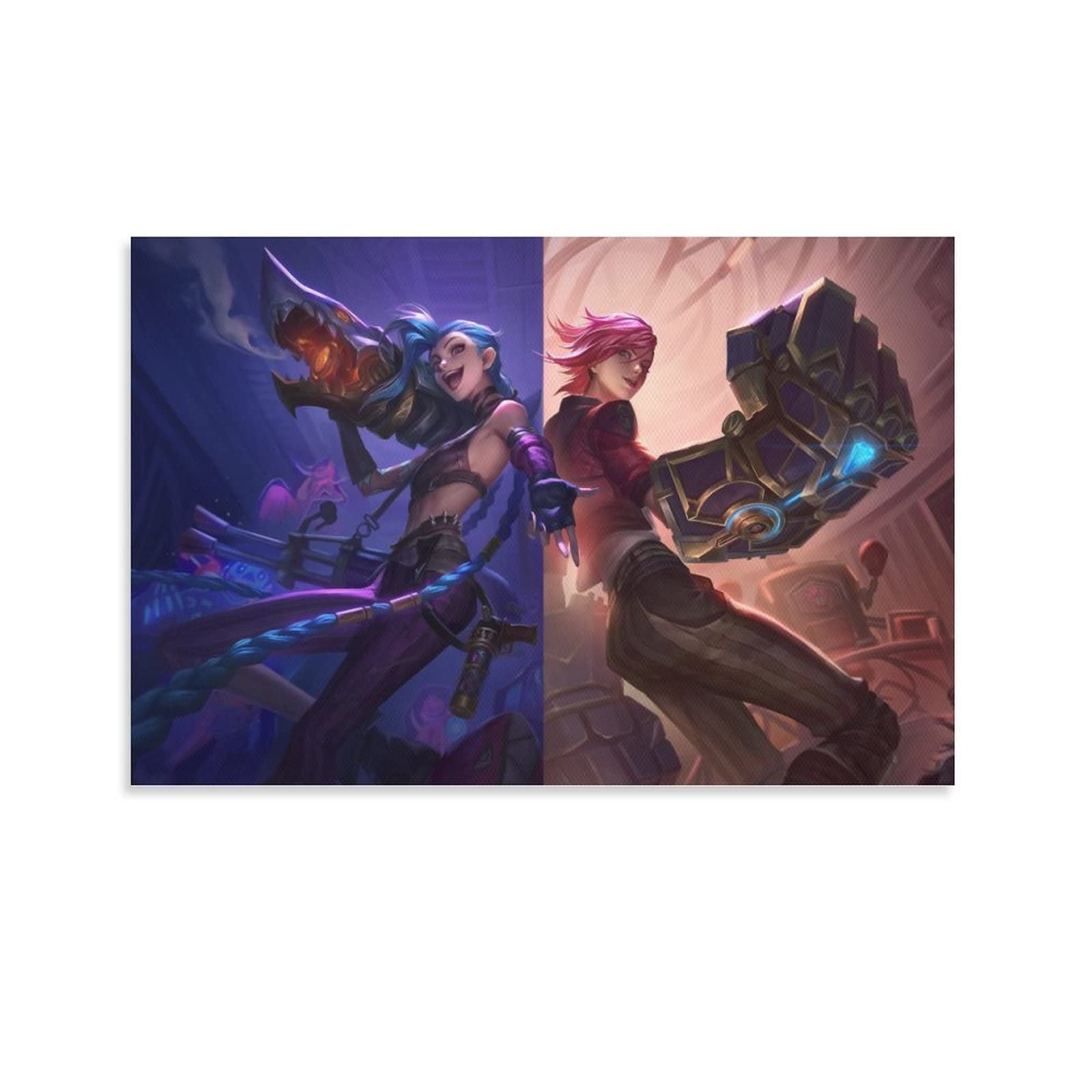 Jinx Liga De Leyendas Salpicaduras De Arte