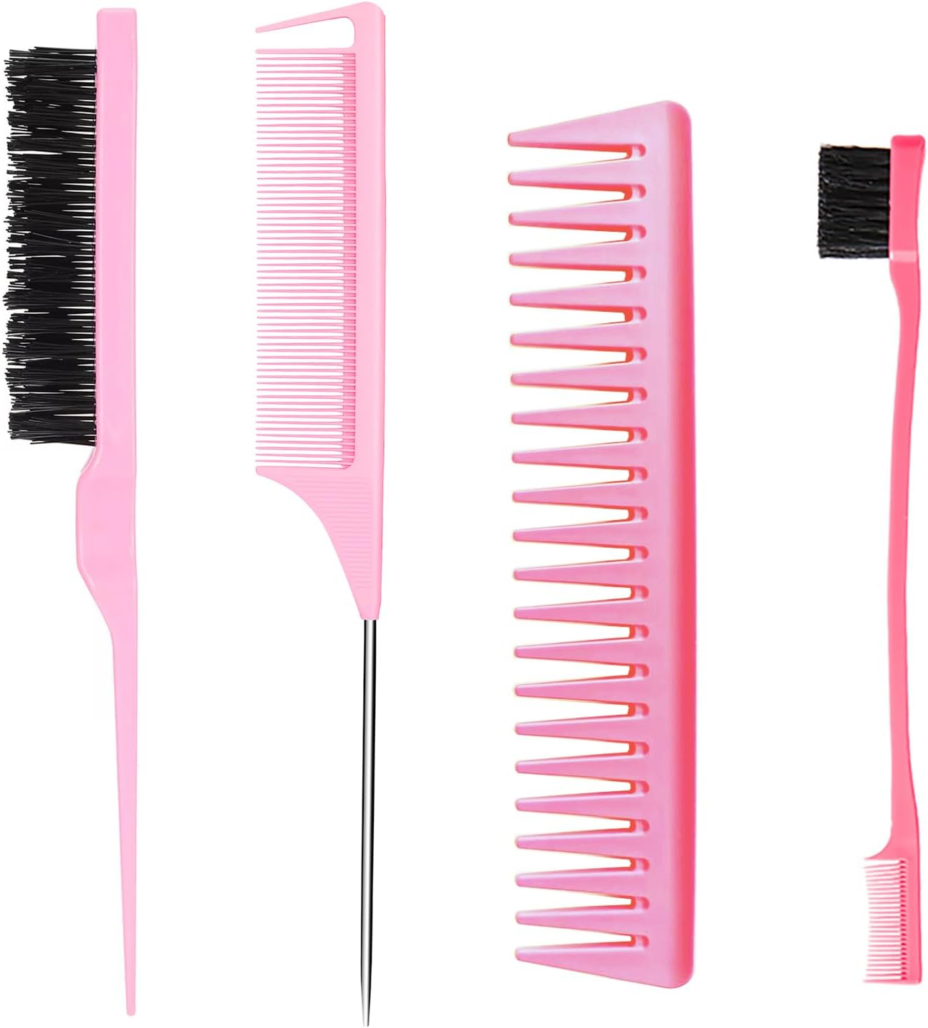 Amazon.com : 90 Piece Hair Styling Set: 30 Teasing Brushes, 30 Rat Tail ...