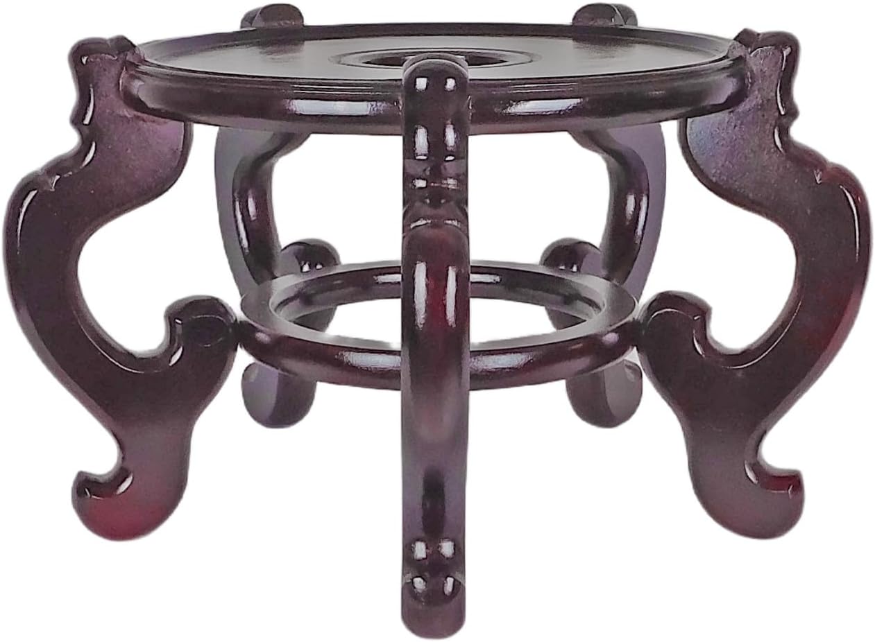 Amazon.com: Oriental Rosewood Fish Bowl Stand (6.5" W X 4.5" H) : Pet ...