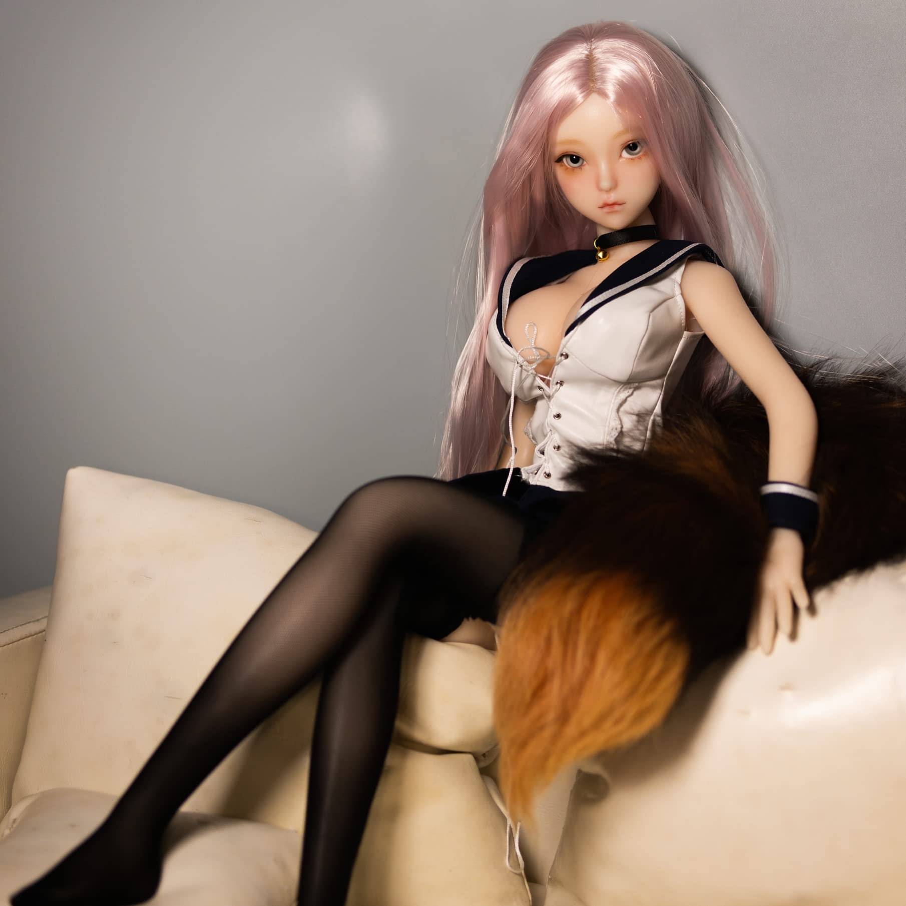 Amazon.com: Junying Litchi 1/5 Female Seamless Action Figures Full Silicone Material, Jydoll ...