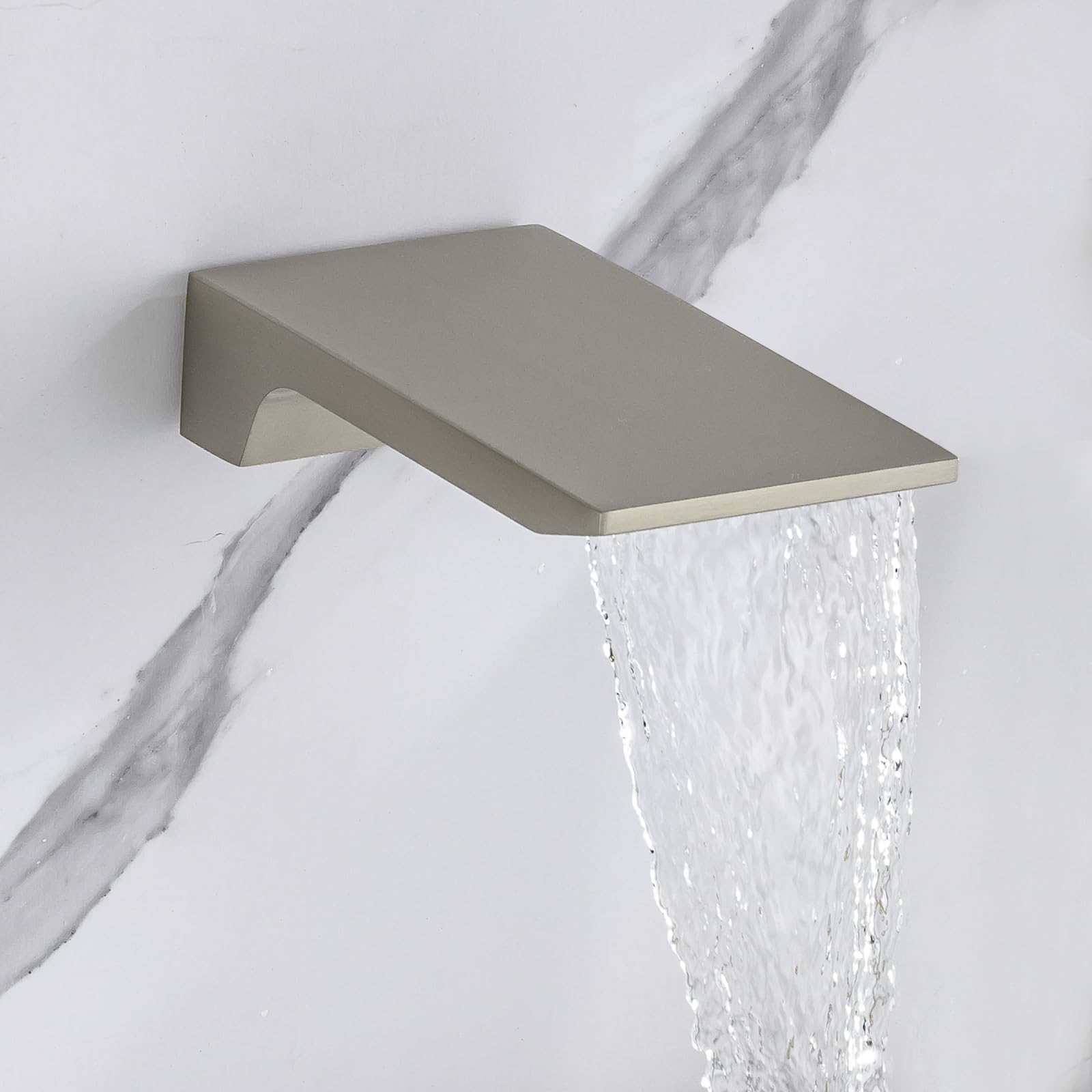 HAMOLER High Flow Waterfall Tub Spout Bathroom Tub Spout for Bathroom ...