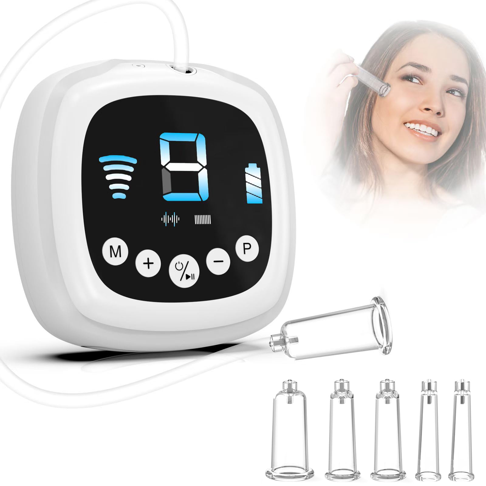 Amazon.com: Electric Facial Cupping Set for Face - 3-In-1 Face Cupping ...