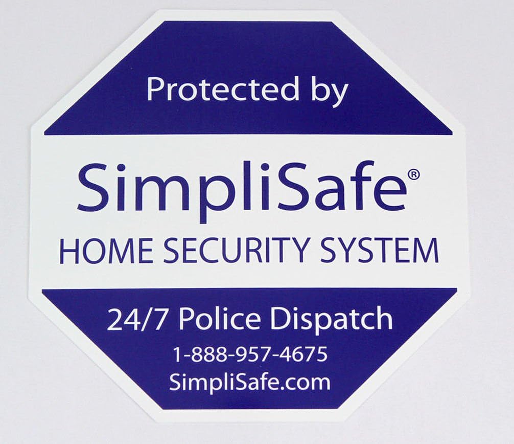 Amazon.com: Yard Sign for SimpliSafe Home Security System : Patio, Lawn ...