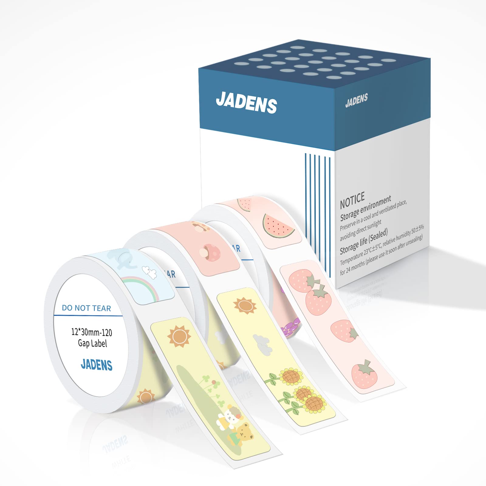 Snapklik.com : Label Maker Gap Tape 3 Rolls, Adapted Cable Label Print ...