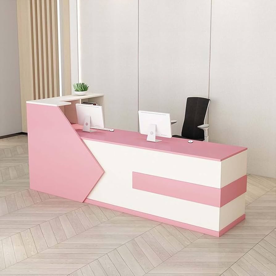 Pink Front Desk 100+ Affordable "reception Counter Desk" For Sale