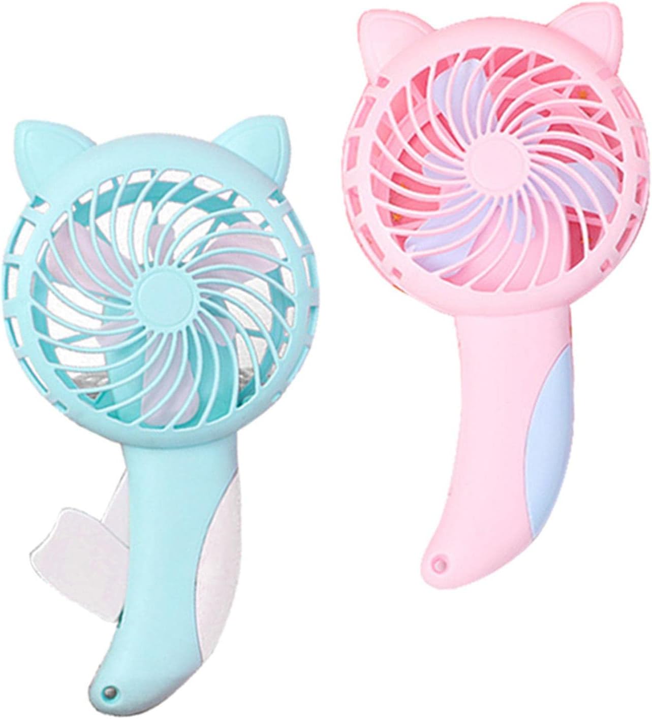 Gereton Manual Press Small Fan | Cartoon Cooling Hand Fan | Handheld ...