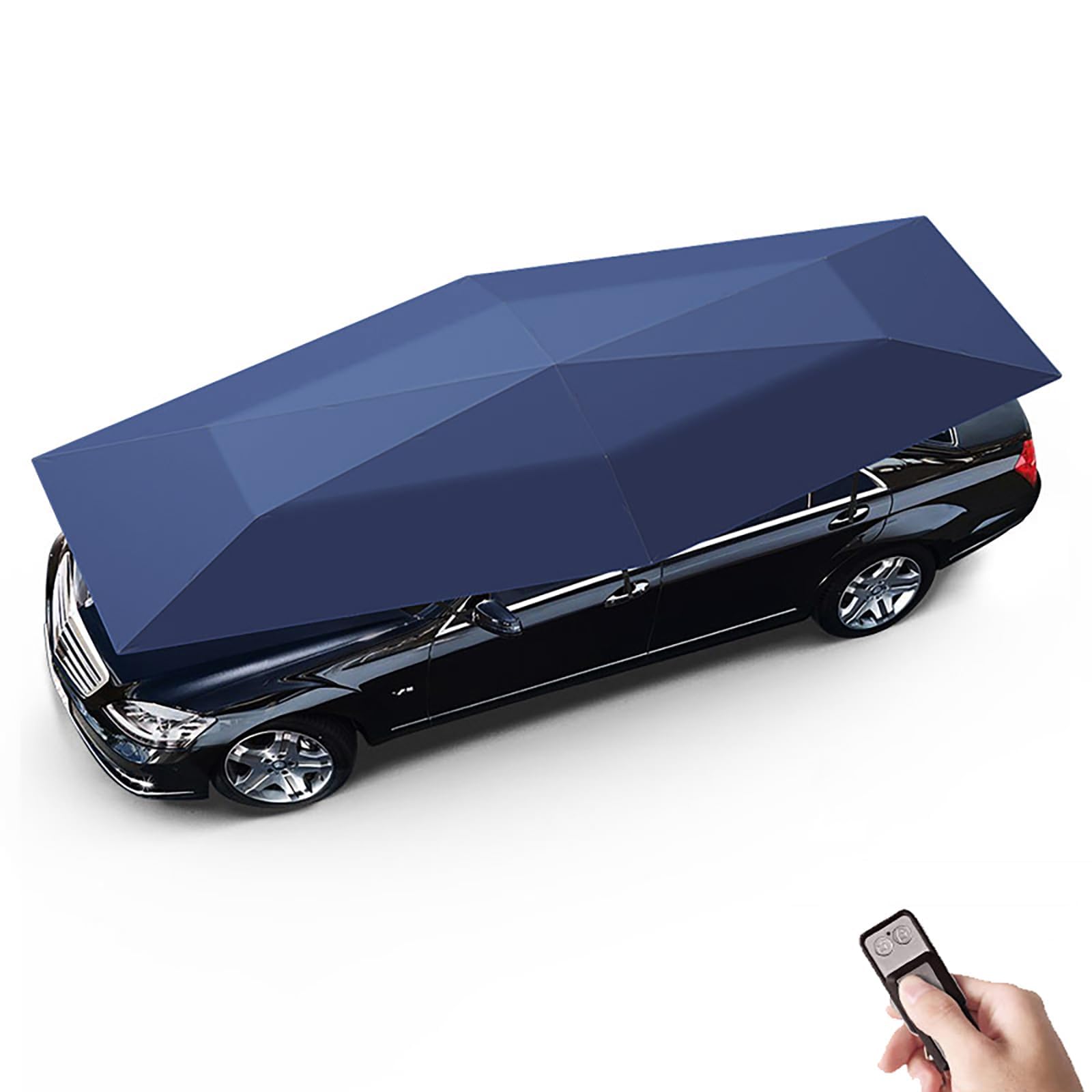 Amazon.com: Fully Automatic Car Cover Waterproof, Car Tent Removable ...