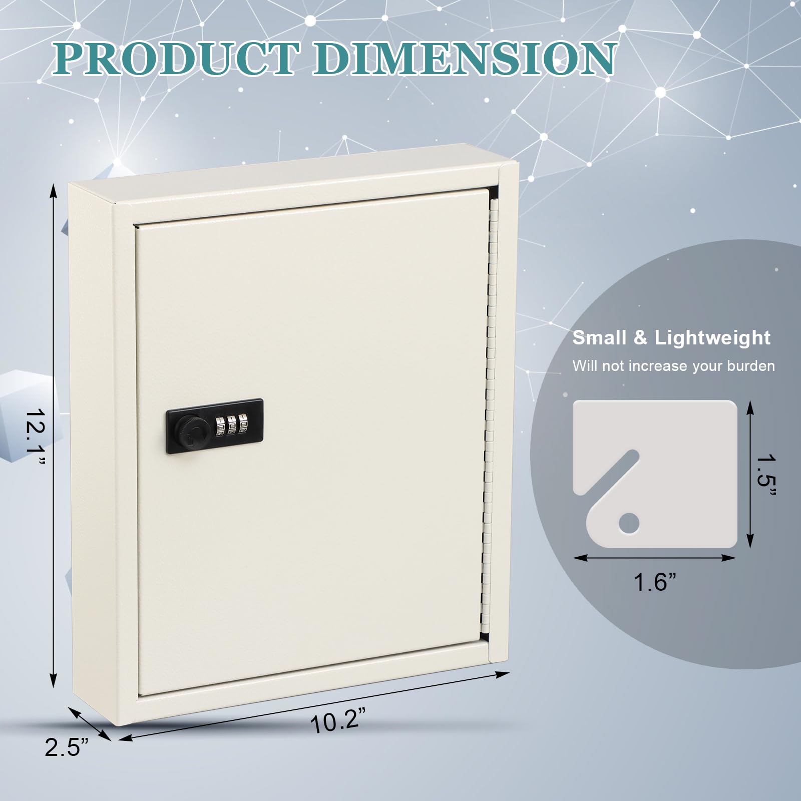 Snapklik.com : KYODOLED Storage Lock Box