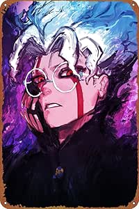 Amazon.com : Dandadan anime Posters Tin Metal Sign Vintage Wall Plaque ...