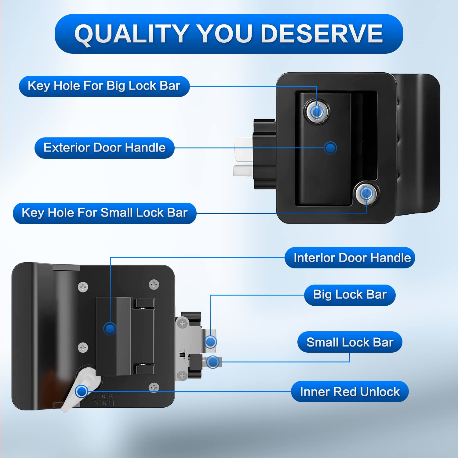 Snapklik.com : RV Door Locks Replacement Upgraded RV Door Latch
