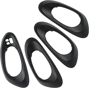 Amazon.com: APPERFiT Interior Door Handle Bezel Trim Cover (4pcs ...