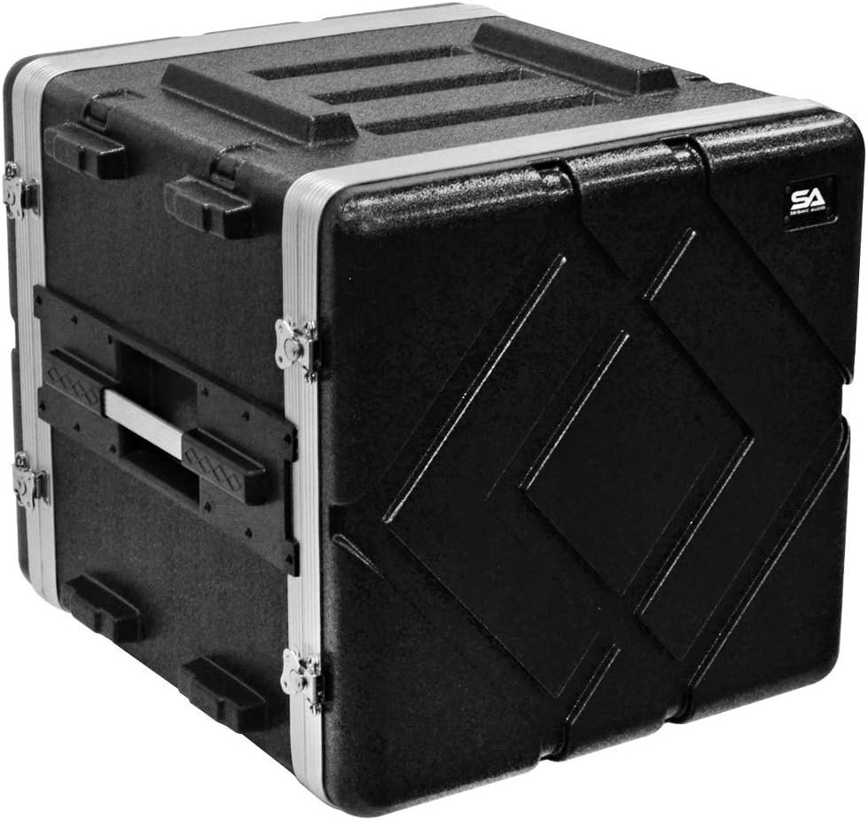 Amazon.com: Seismic Audio - SALWR10D - Lightweight 10 Space ABS Rack ...