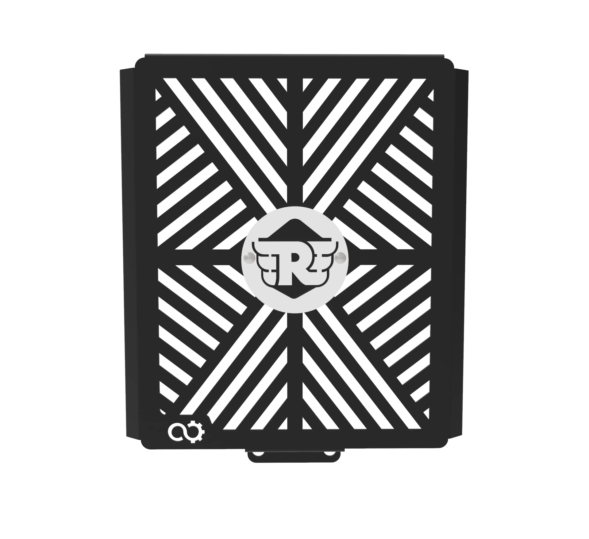 Buy AUTO Infinity Radiator Guard for Royal Enfield Interceptor/Royal ...