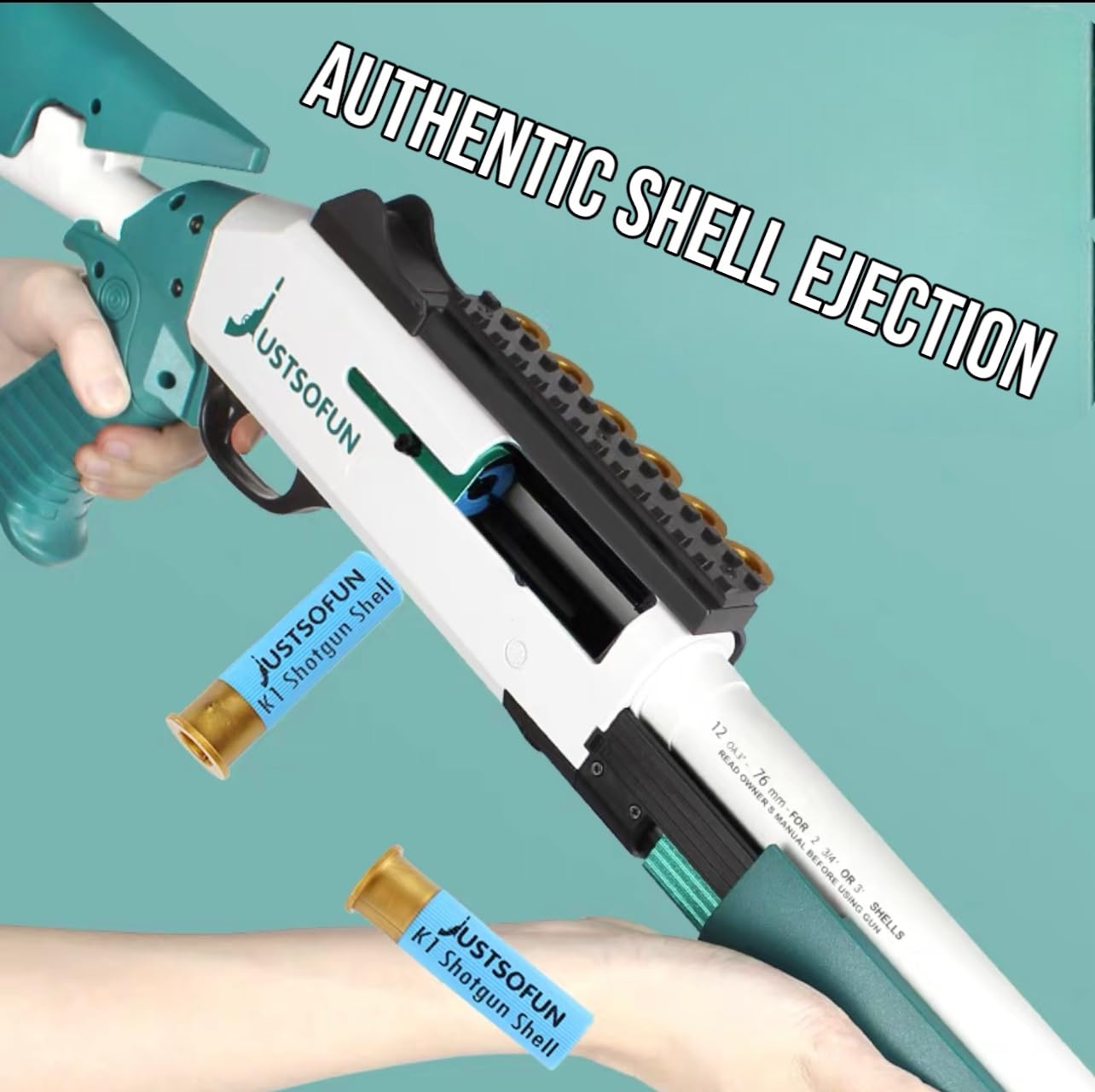 Toytommy Gun Shell Ejecting Toy Shotgun With Soft Bullets - Lever ...