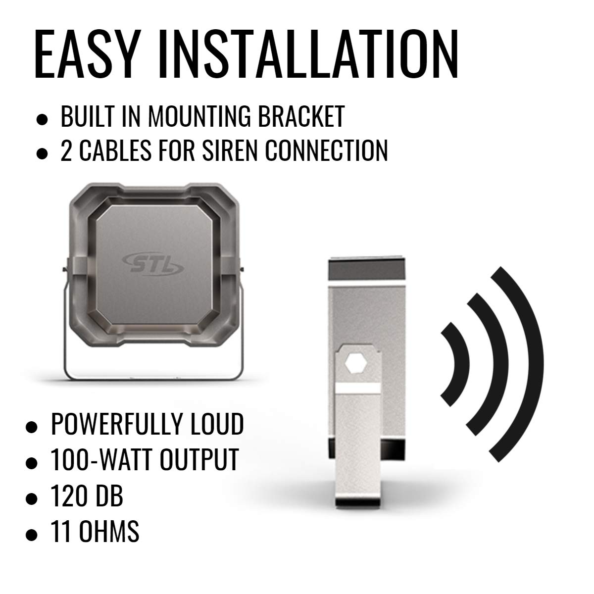 Buy SpeedTech Lights Icon Speaker 100-Watt Emergency Vehicle Siren ...