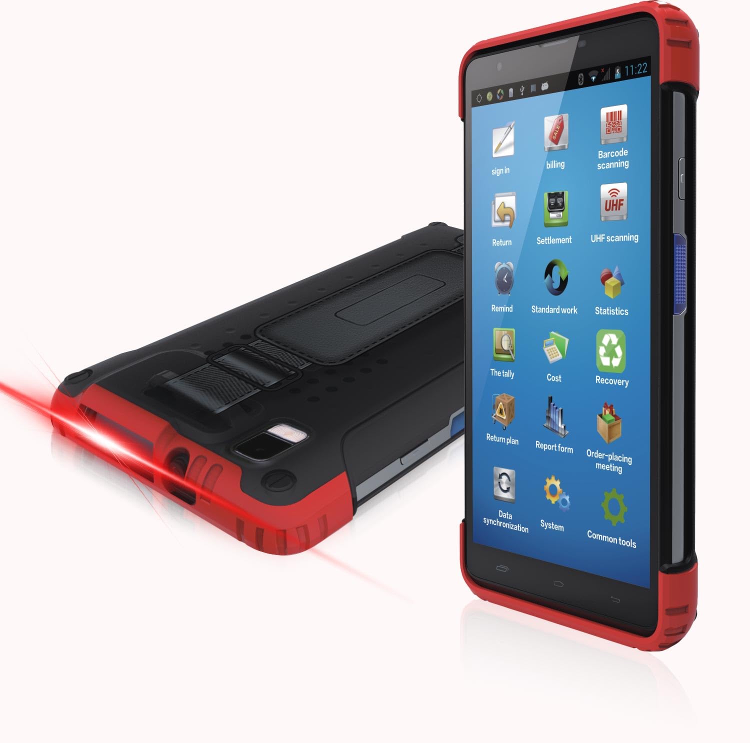 Amazon.com : 7" Android Rugged Tablet Barcode Scanner, 8 core CPU, NFC ...