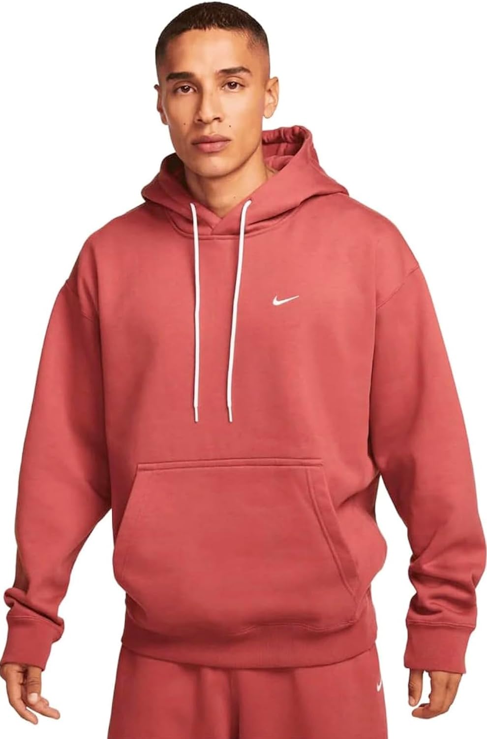 Nike Sportswear Solo Swoosh Men's Fleece Pullover Hoodie (as1, alpha, m ...