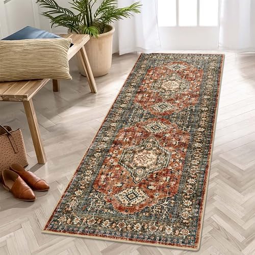Amazon.com: Morebes Washable Runner Rug,Boho Runner Rugs for Hallway ...
