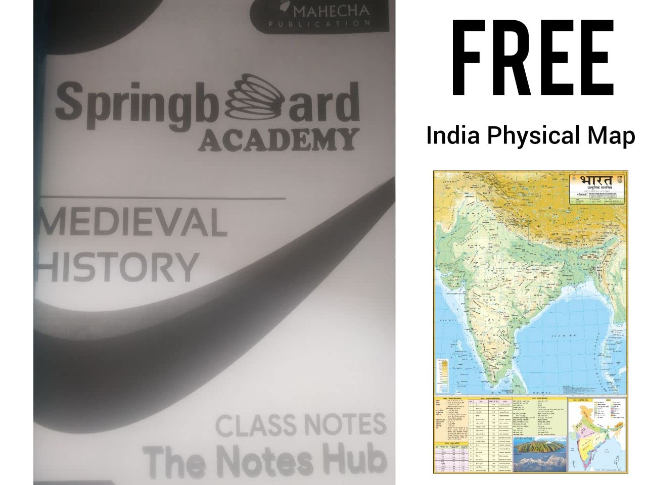Buy Springboard Academy RAS Hand Written Class Notes - Medieval India ...