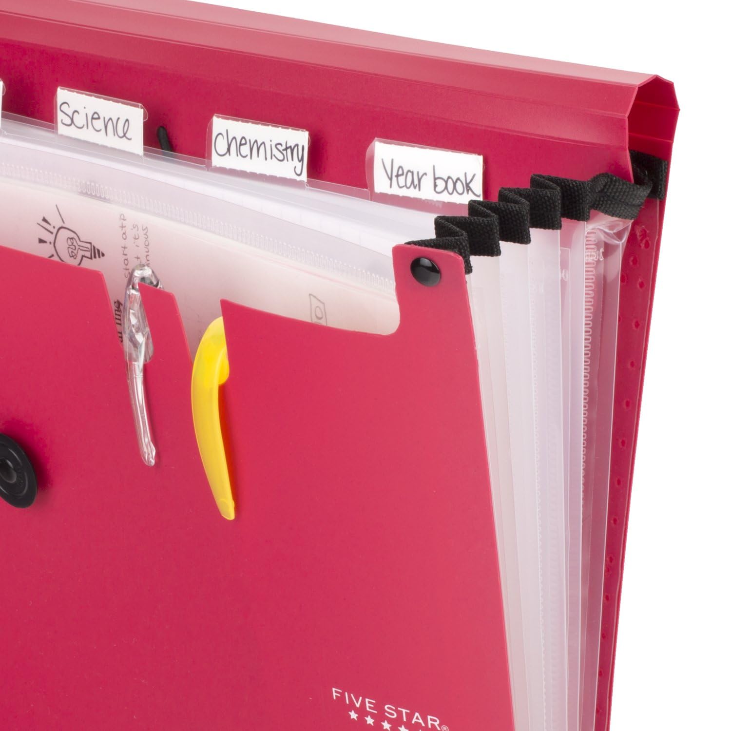 Snapklik.com : Five Star Expanding File Organizer, 6-Pocket Accordian ...