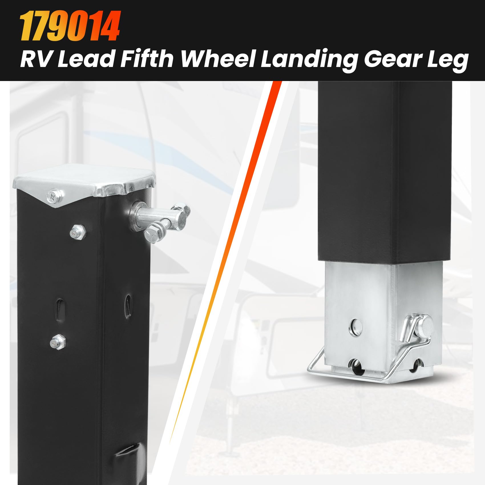179014 RV Follow Fifth Wheel Landing Gear Leg Compatible with Lippert ...