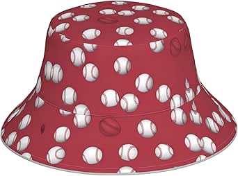 Amazon.com: YYHWHJDE Fastball Ball Pitcher Pattern Reversible Bucket ...