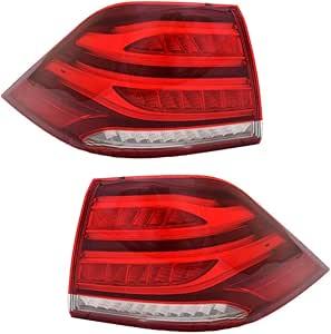 Amazon.com: For Mercedes-Benz GLE400/GLE300d 2016 2017 Tail Light ...
