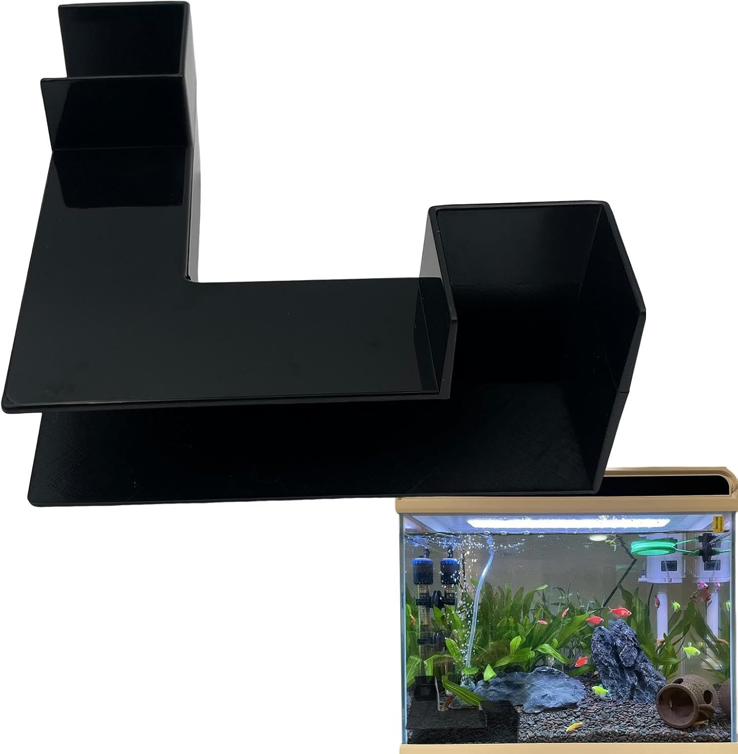 Dranng Shrimp Cave Aquarium Tunnel, Fish Hi Deout For Aquarium Tunnel ...