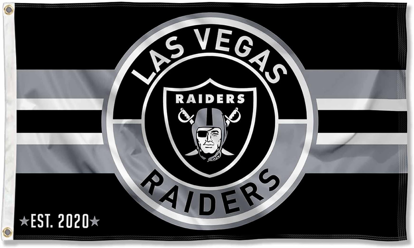 Amazon.com : Oakland Raiders Large 3x5 Flag : Outdoor Flags : Sports ...