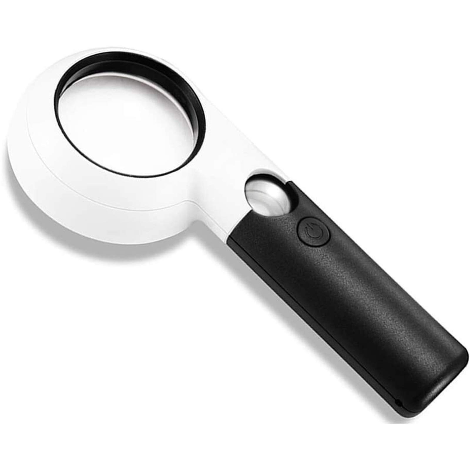 Buy Handheld Magnifying Glass Loupe with Light-15X 40Xlens Loupe ...