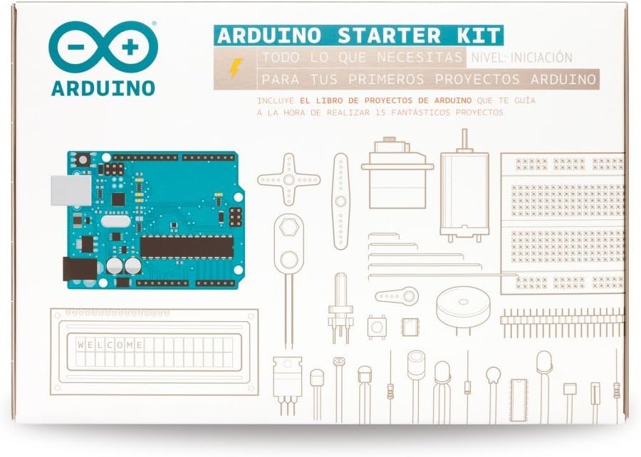 Amazon.com: Official Arduino Starter Kit [K030007] (Spanish Projects ...