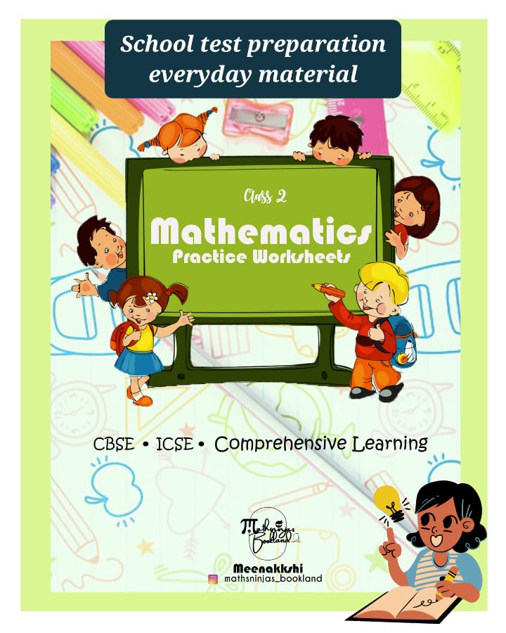 Buy Class 2 Mathematics CBSE / ICSE practice question papers 2024 ...