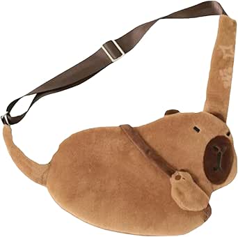 Bolso Bandolera De Capibara, Lindo Bolso Bandolera De Felpa De Capibara ...