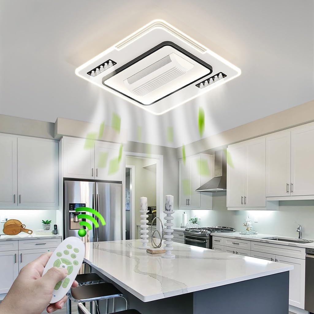 Bladeless Fan Light Kitchen