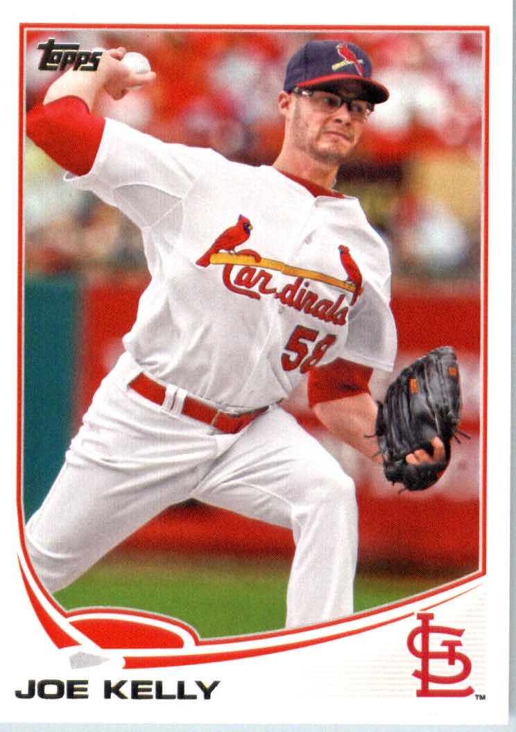 2013 Topps MLB Baseball Card # 378 Joe Kelly St. Louis Cardinals at ...